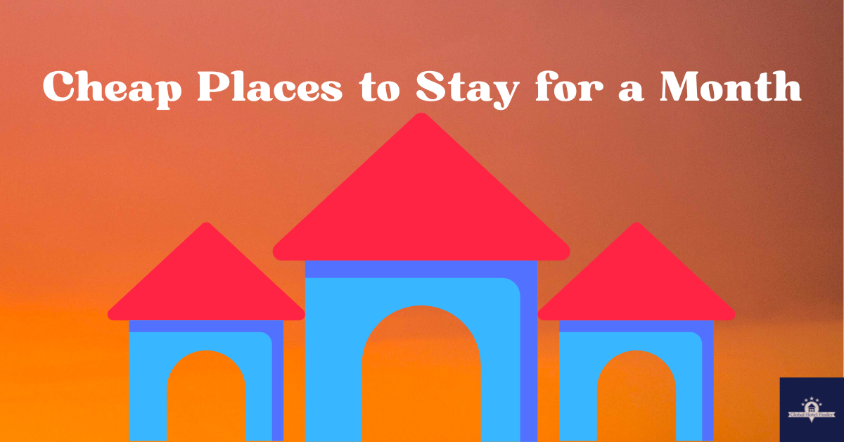 I Need a Place To Stay for a Month for Free - Where to Live?