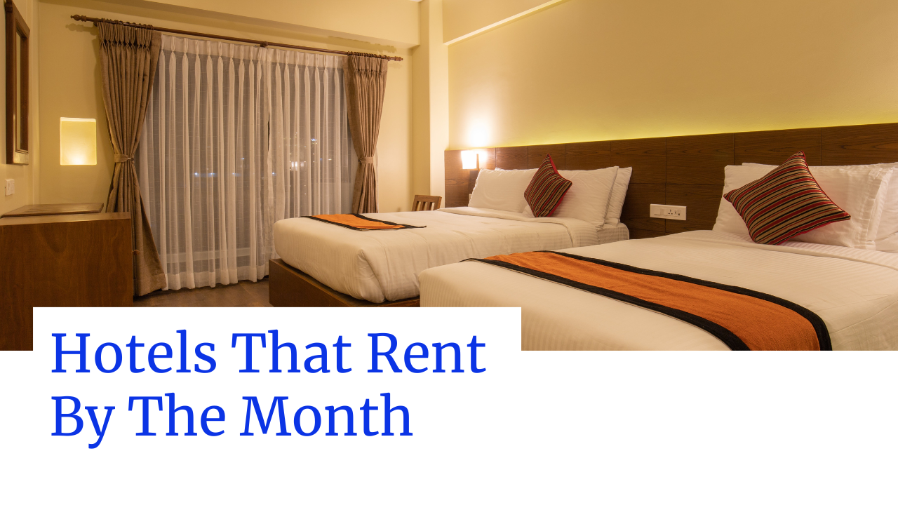 Extended Stay Hotels With Weekly and Monthly Rates