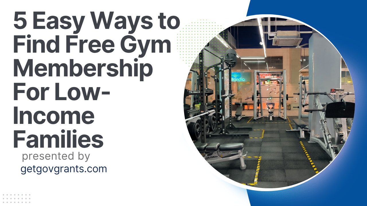 5 Easy Ways to Find Free Gym Membership For Low-Income Families