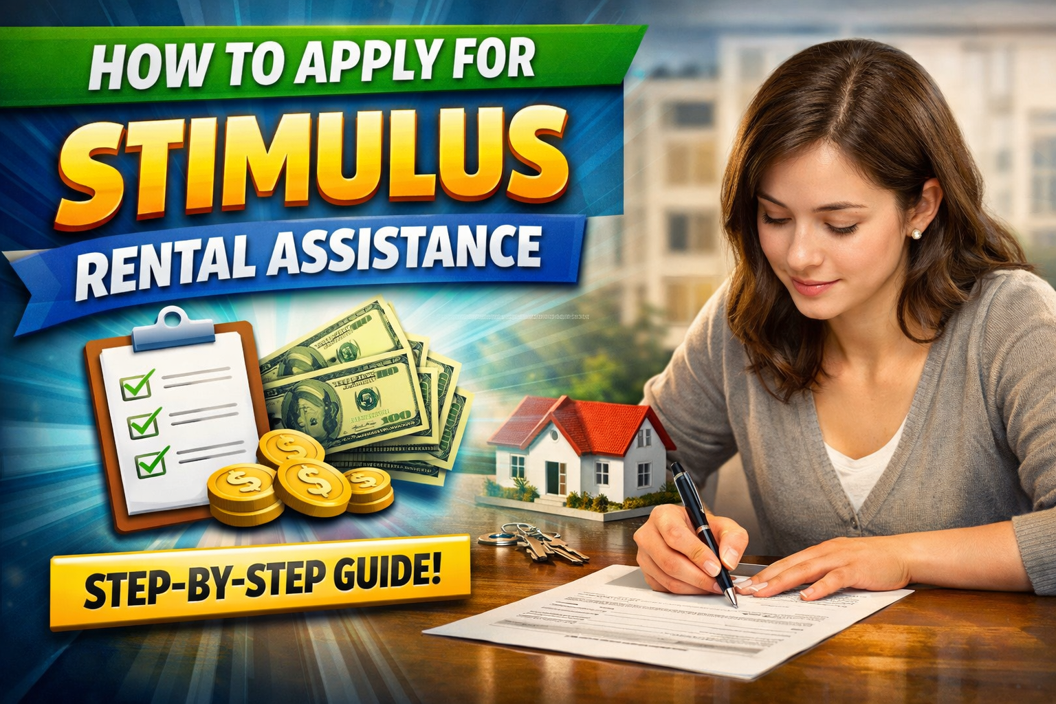 How to Apply for Stimulus Rental Assistance | Apply in 2 minutes
