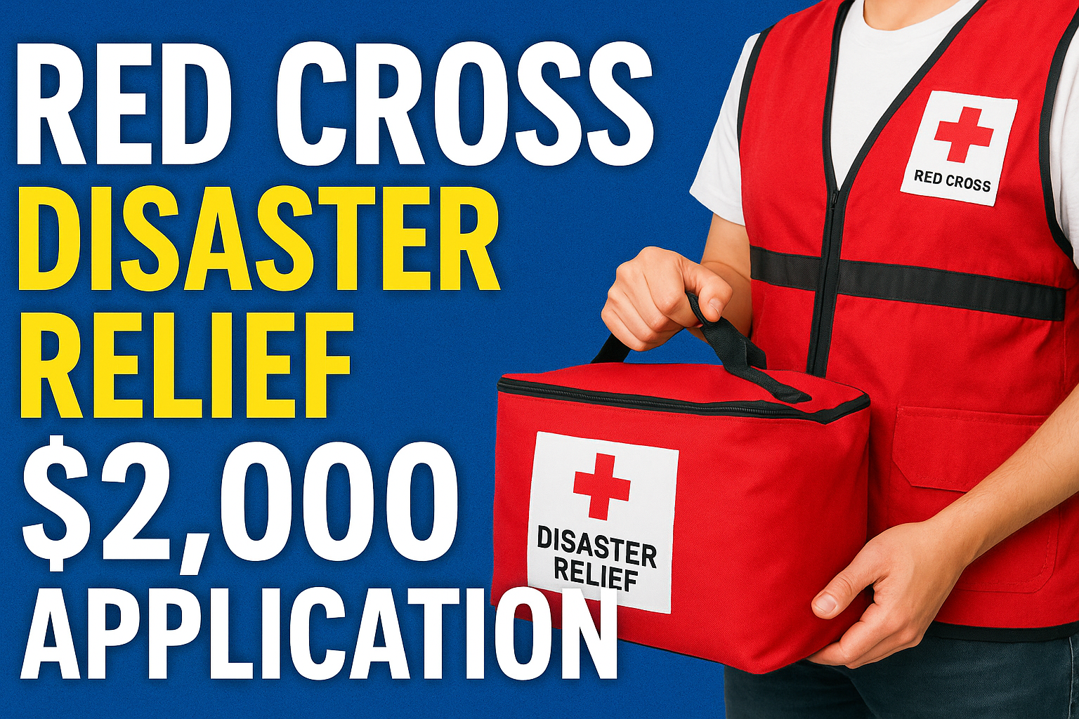 Red Cross Disaster Relief 2000 Application Form Online 2026
