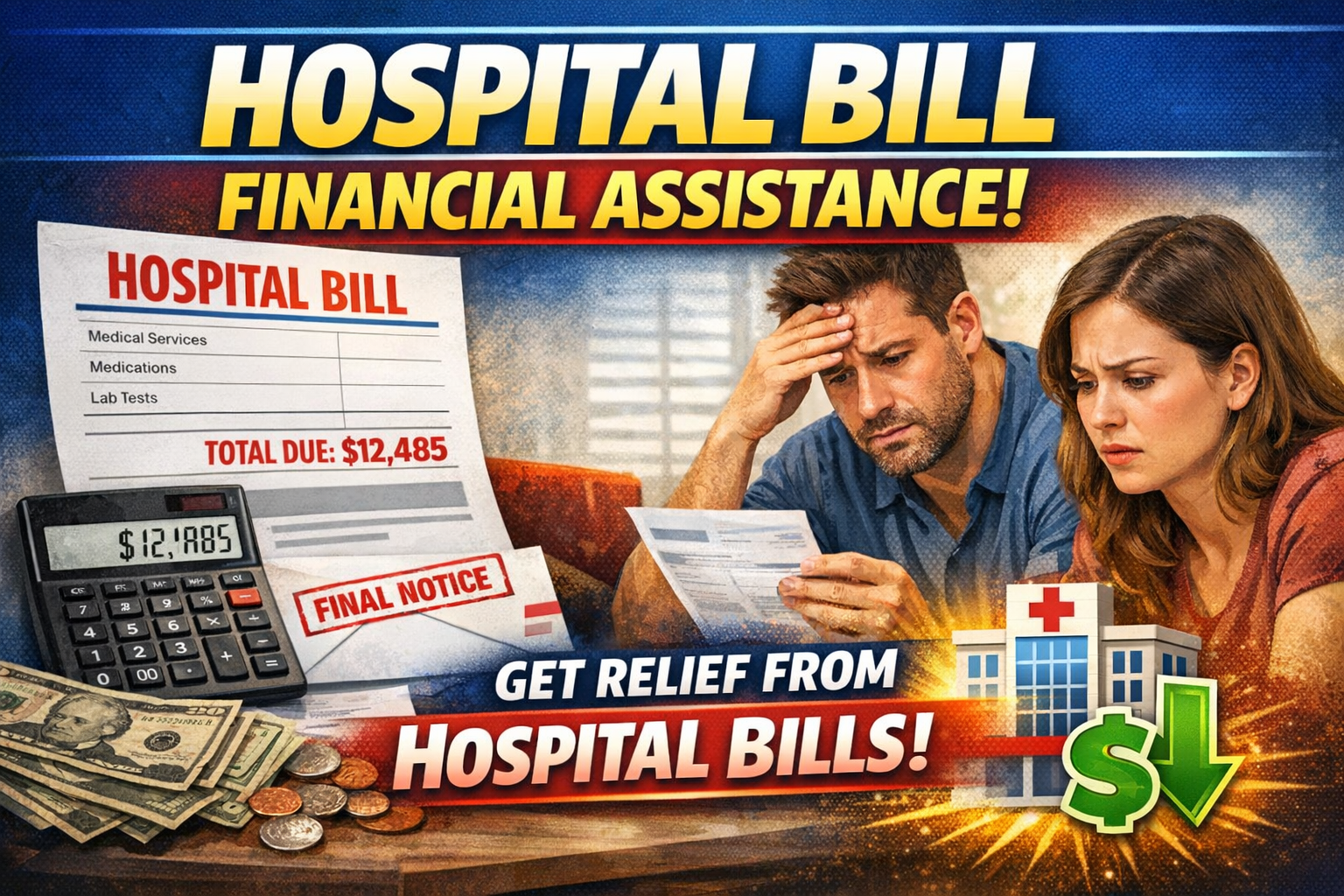 Hospital Bill Financial Assistance - Get Relief from Hospital Bills